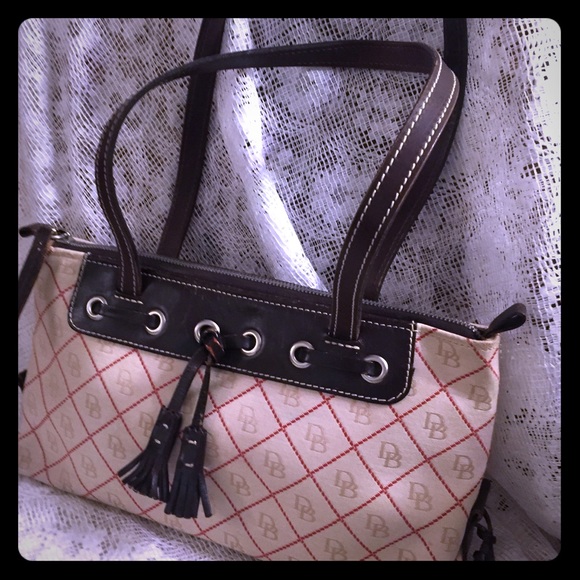 Dooney & Bourke | Bags | Dooney Bourke Authentic Wakefield Tassel Tote ...